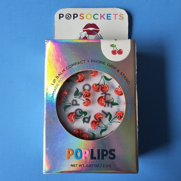 PopSocket | Makeup | Popsocket Cherry Cherry Popgrip Lips Lip Balm ...